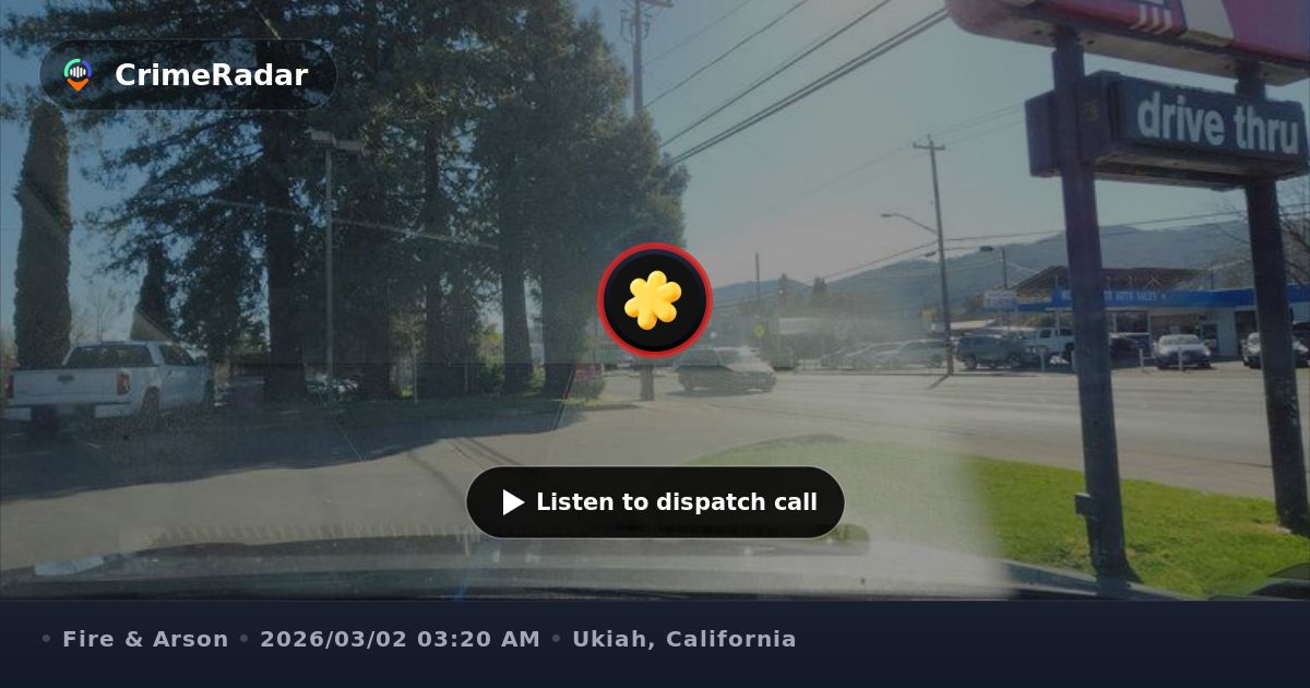 Debris fire reported near dumpster at Ukiah restaurant, Ukiah CA ...