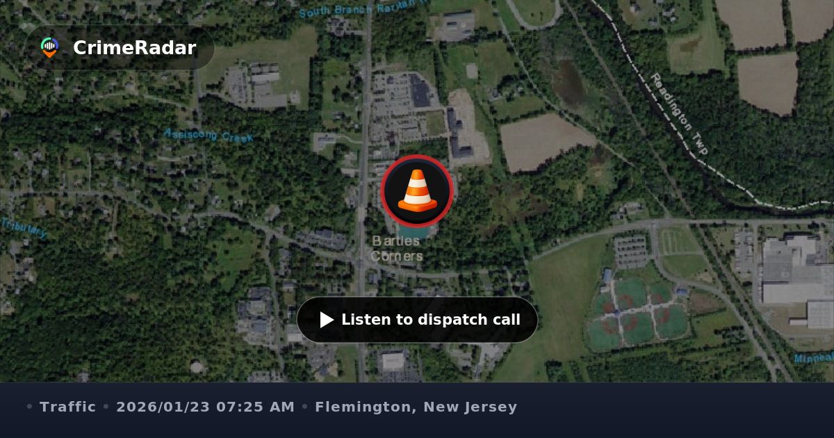 Minor vehicle collision at Triton gas station, Flemington NJ | CrimeRadar