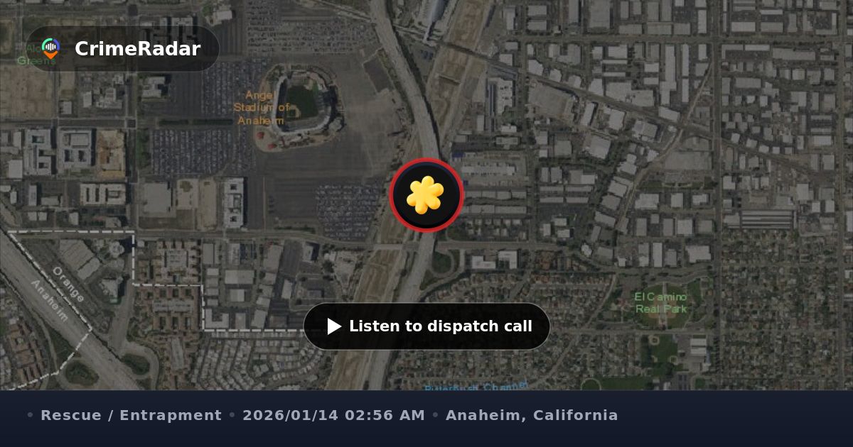 Elevator entrapment reported near Towne Centre Place, Anaheim CA ...
