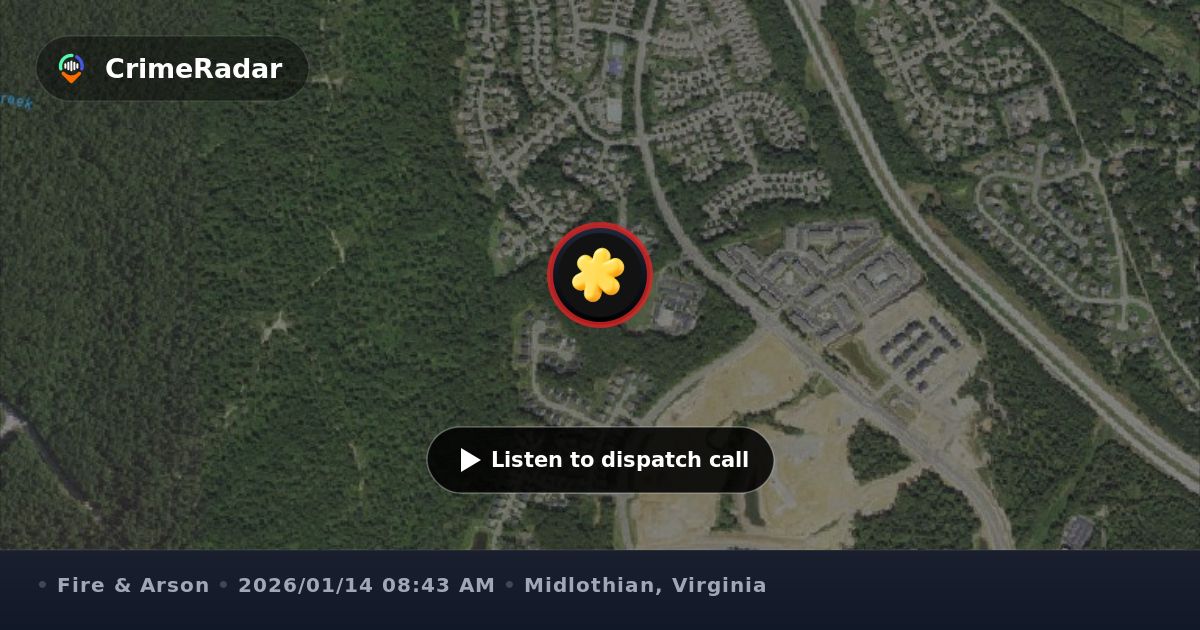 Fire crews respond to building fire on Luxe Center Drive, Midlothian VA ...