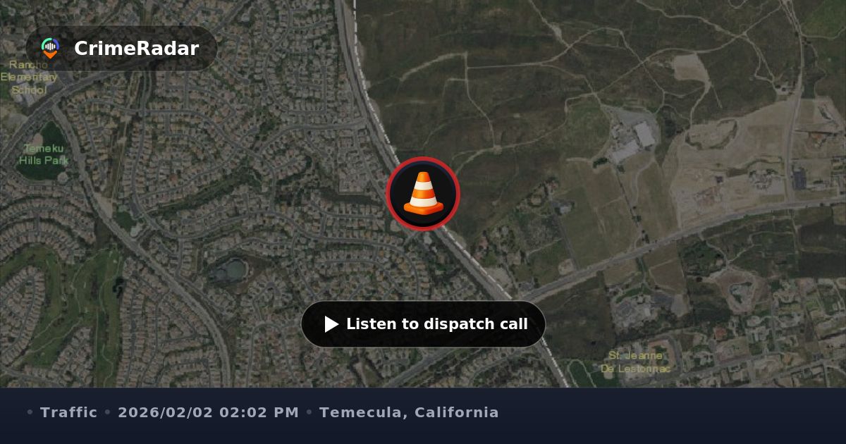 Deputies track swerving pickup near Butterfield Stage Rd, Temecula CA ...