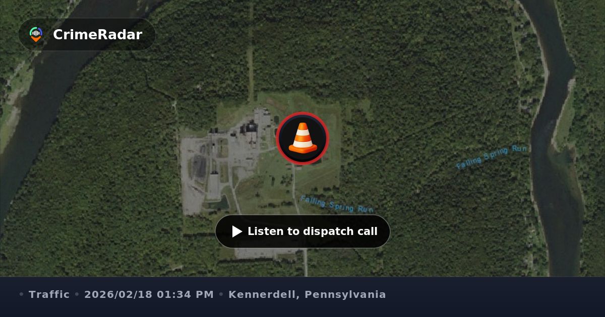 Vehicle crash with person trapped on Lisbon Road, Kennerdell PA ...