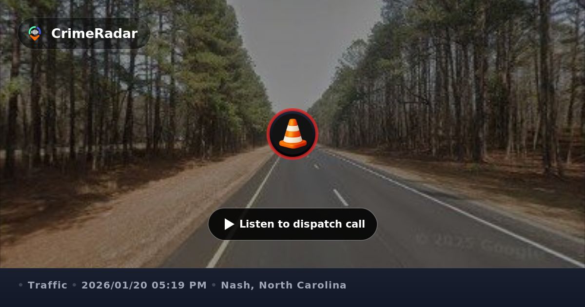 Two-vehicle crash near US 64 ramp in North Carolina, Nash County NC ...