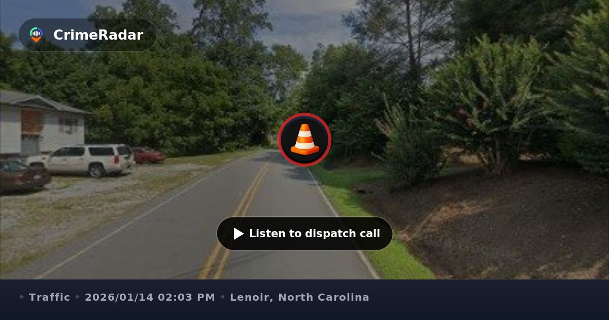 Possible vehicle accident near Swan Dr and NC 321A, Lenoir NC | CrimeRadar