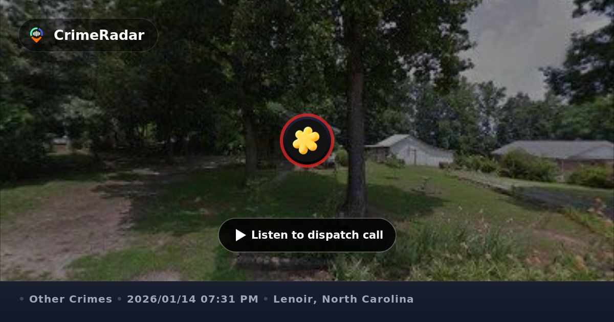 Deputies conduct warrant service near Walt Arney Rd, Lenoir NC | CrimeRadar