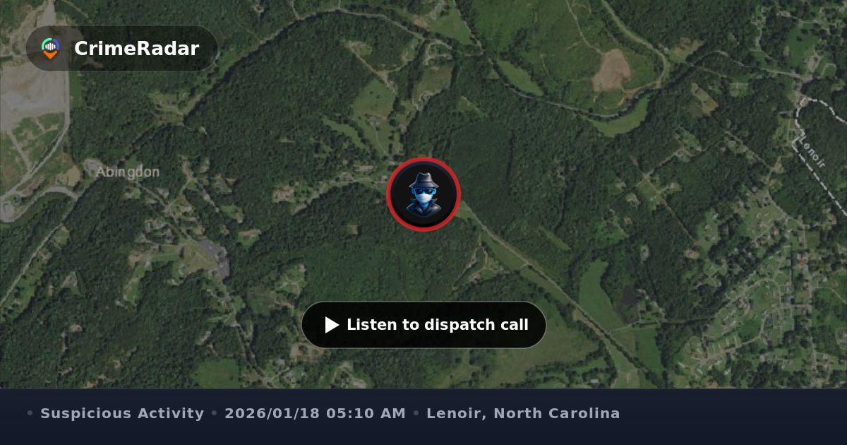Deputies check on suspicious vehicle near Pisgah Church Rd, Lenoir NC ...
