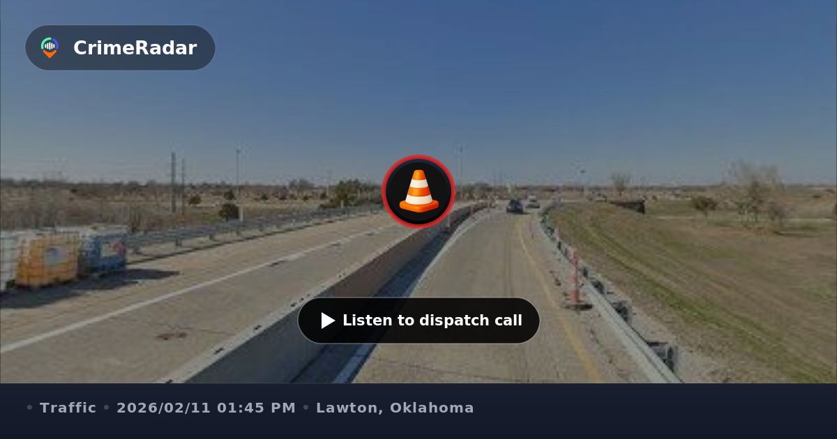 Injury crash involving SUV on I-44 near Lawton, Lawton OK | CrimeRadar