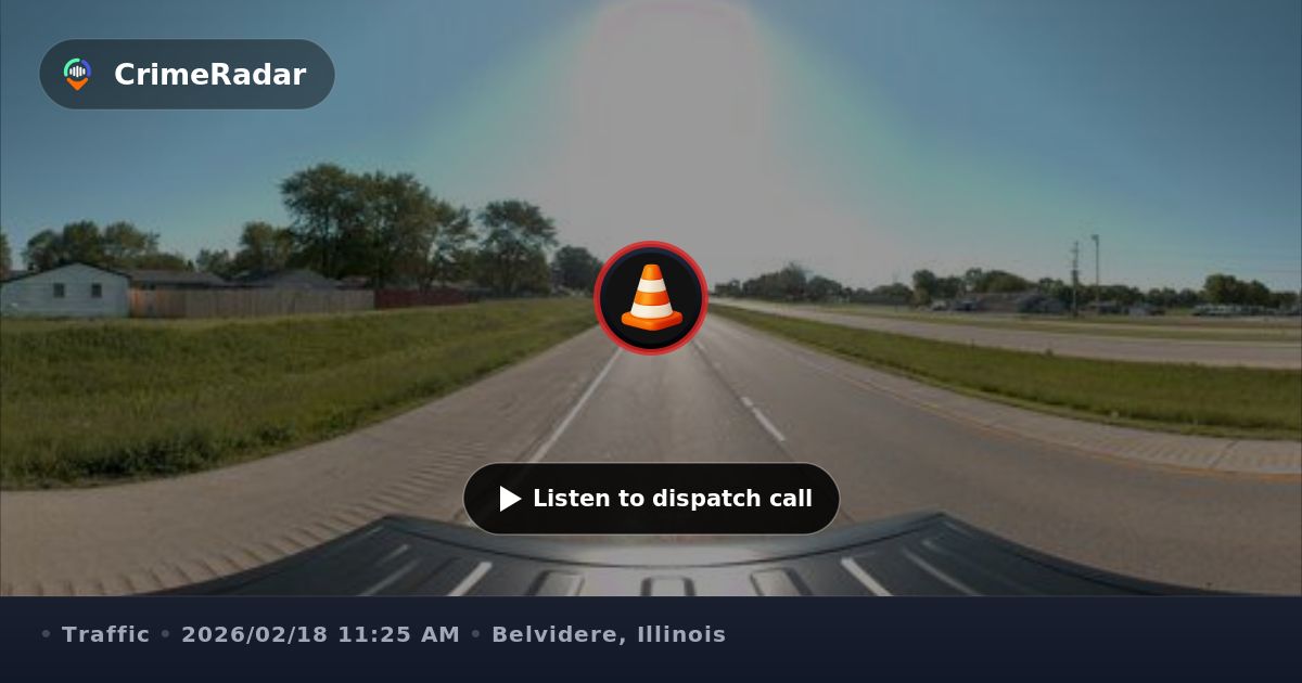 Three-car crash at Route 76 and Business 20, Belvidere IL | CrimeRadar