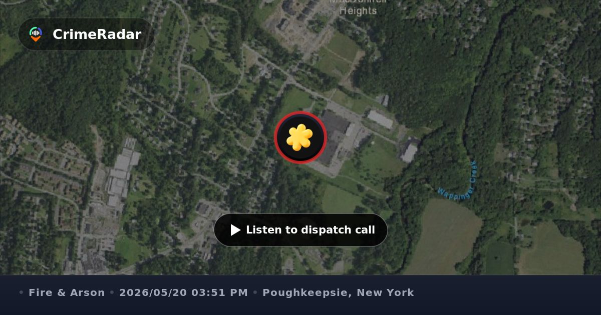 Smoke alarm in vacant space near Dunkin' Donuts, Poughkeepsie NY ...
