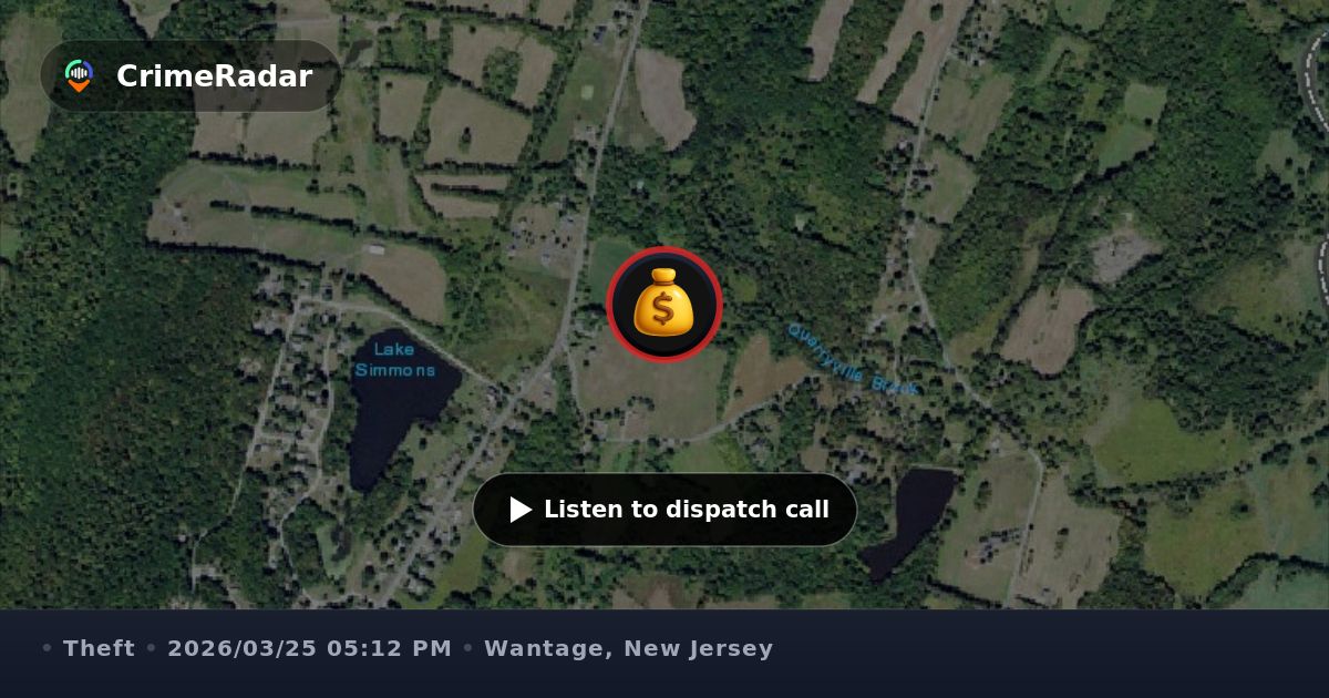 Neighbor dispute over alleged stolen goose egg, Wantage NJ | CrimeRadar