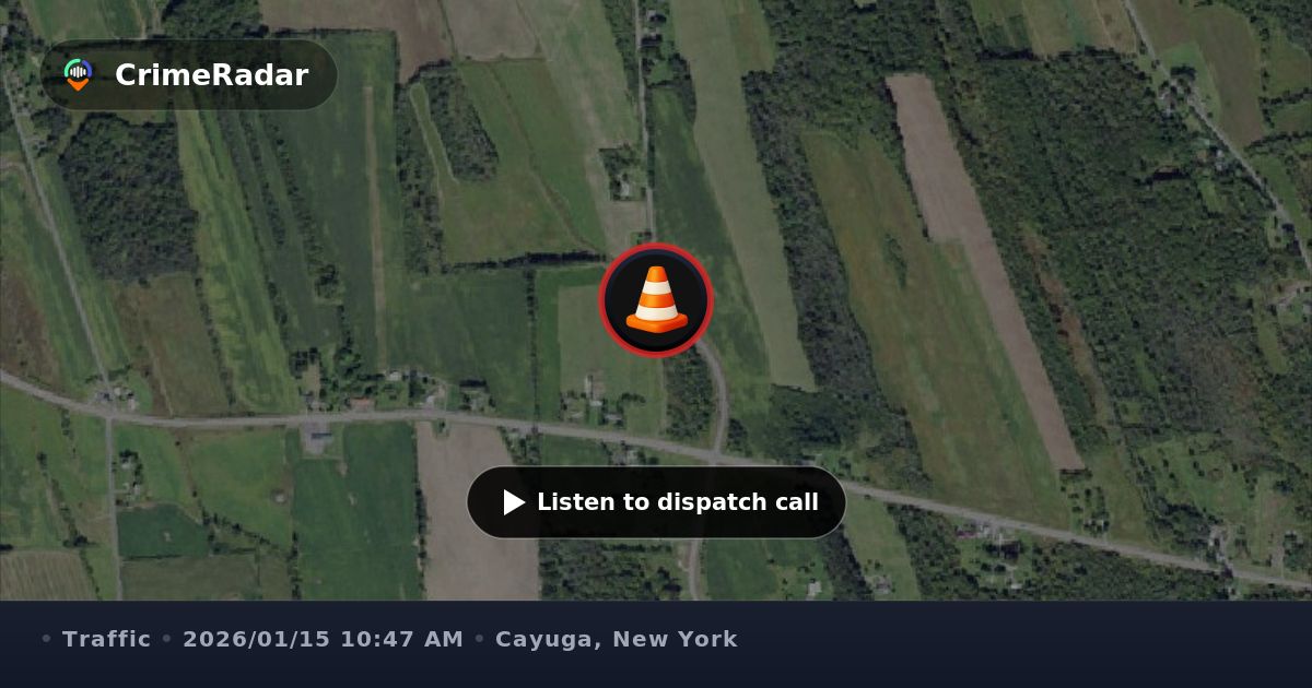 Vehicle crash near Blanchard Rd in Cayuga, Cayuga NY | CrimeRadar