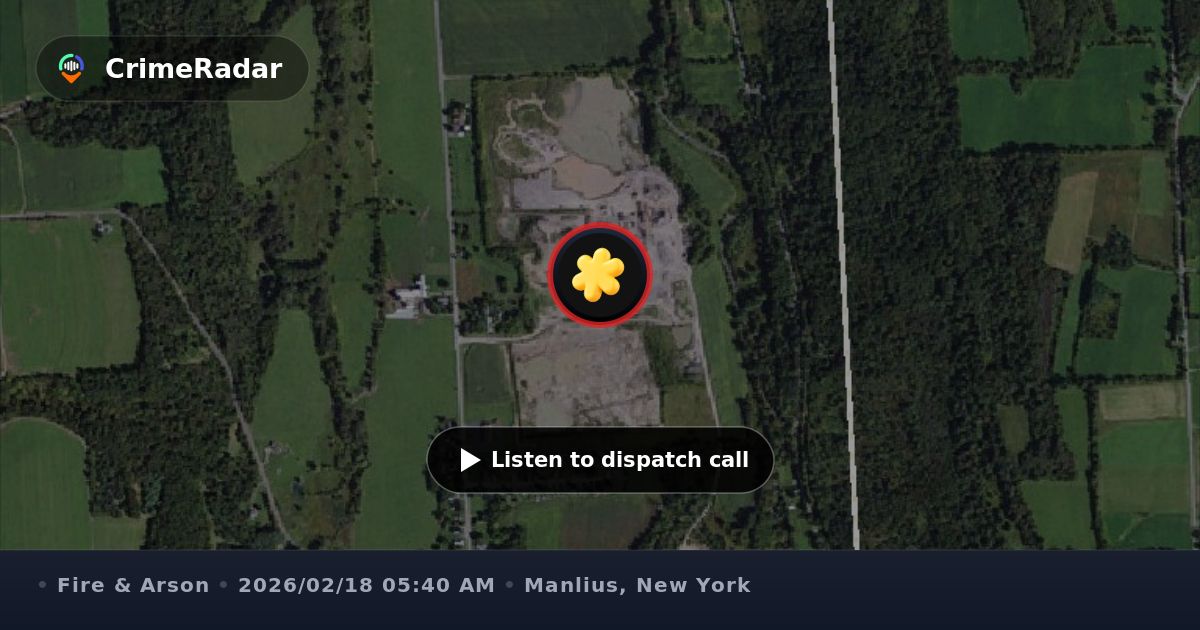 Carbon monoxide alarm at Delphi Falls trailer park, Manlius NY | CrimeRadar