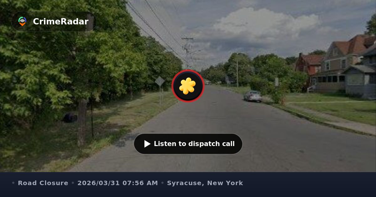 Street sign down at Berwyn and East Colvin, Syracuse NY | CrimeRadar
