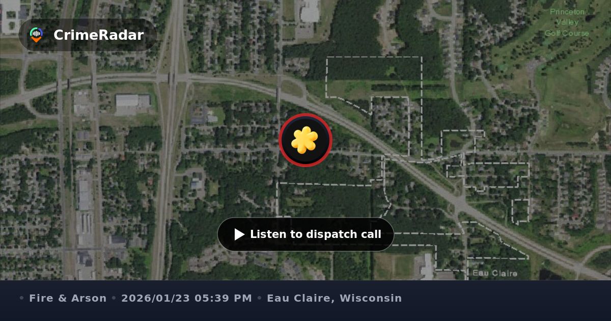 Fire crews find broken pipe causing steam on Hillside Dr, Eau Claire WI ...