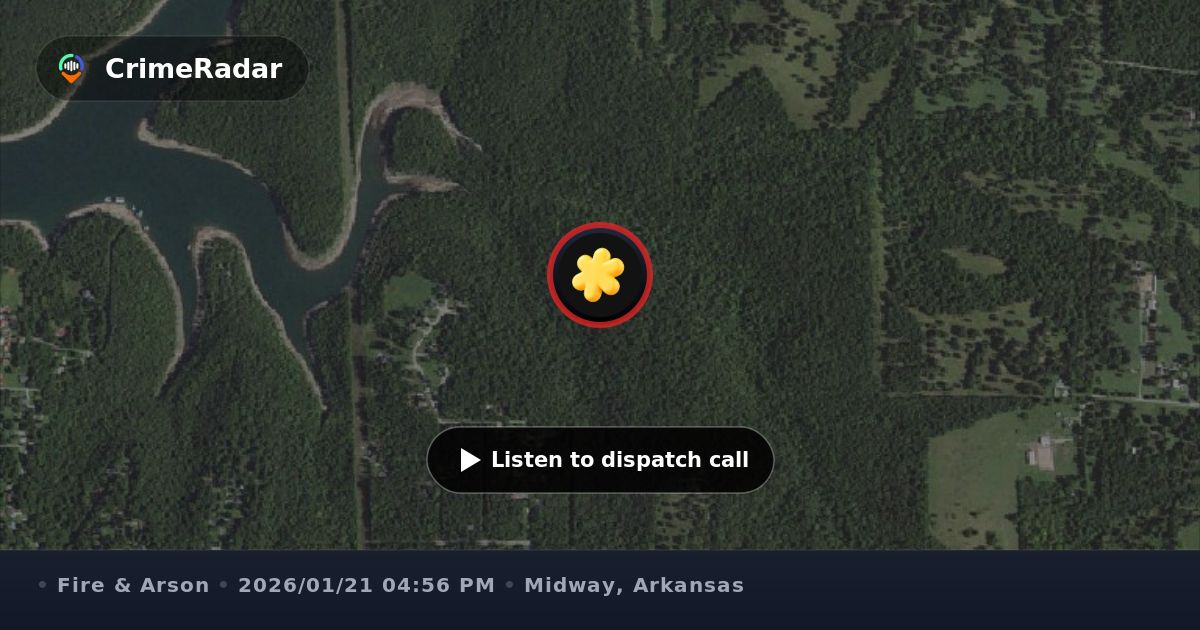 Fire department responds to possible unattended fire, Midway AR ...