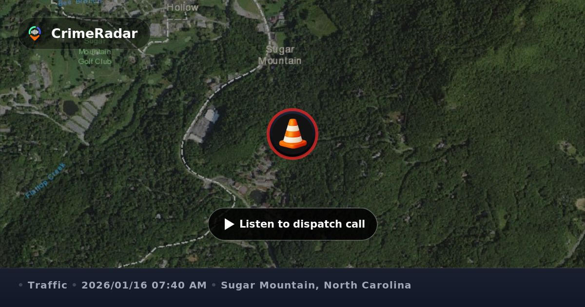 Three-vehicle crash on Tynecastle Highway, Sugar Mountain NC | CrimeRadar