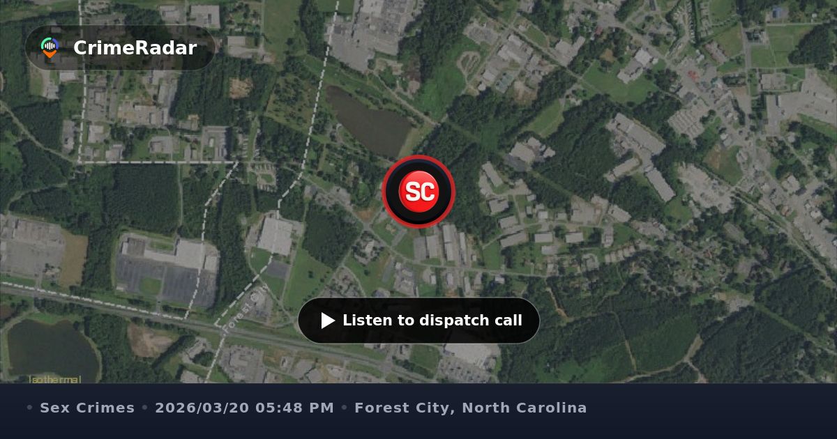 Employee reports sexual assault at restaurant, Forest City NC | CrimeRadar
