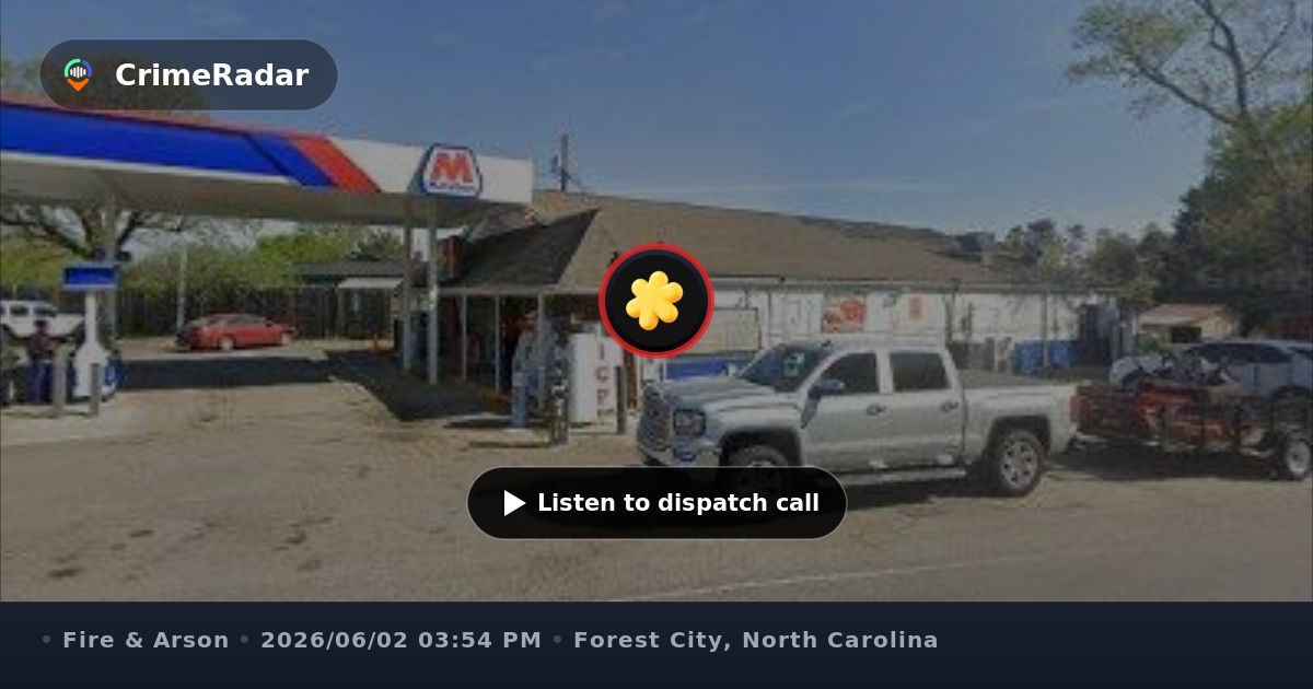 Gas leak reported on Big Island Road, Forest City NC | CrimeRadar