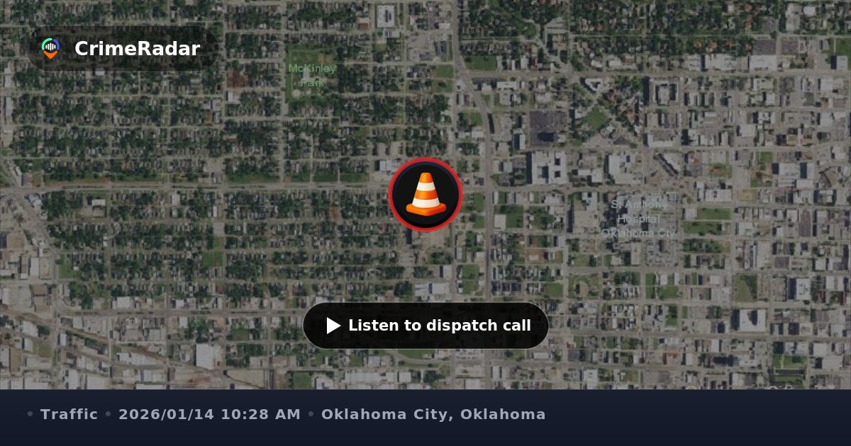 Traffic lights malfunction near Classen and NW 6th, Oklahoma City OK ...