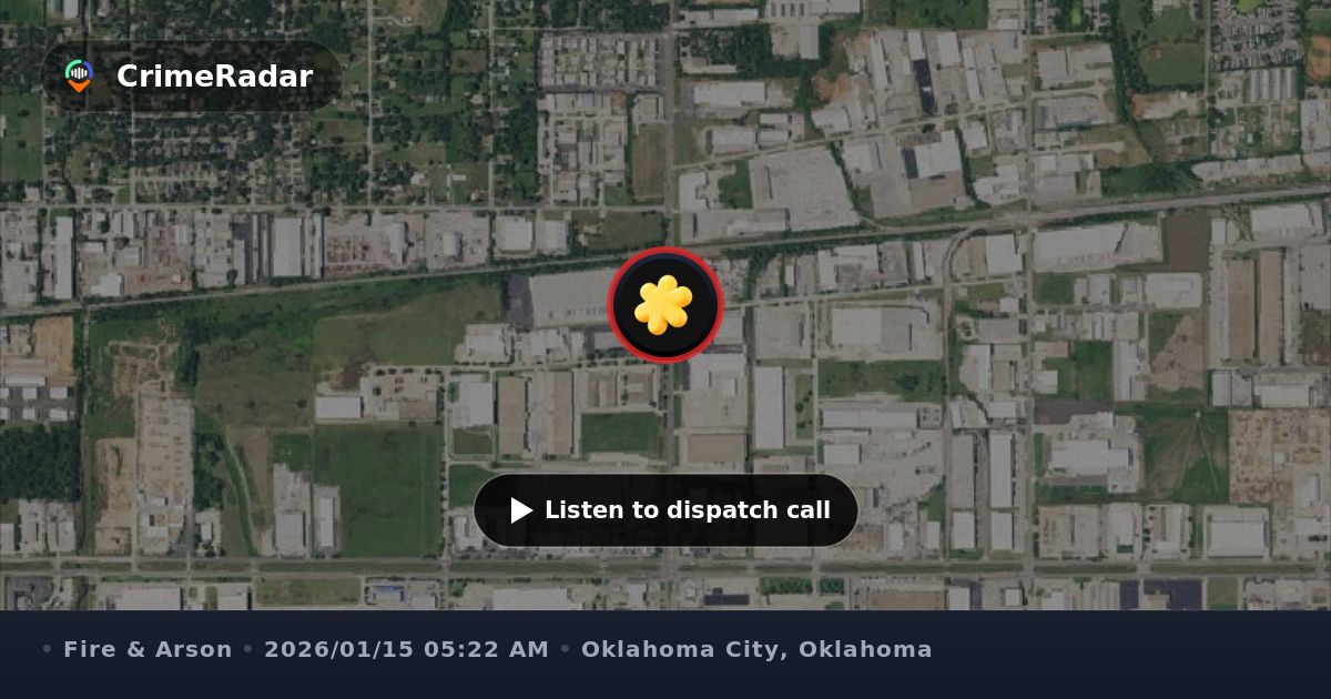 Transformer sparks small grass fire near Reno Ave, Oklahoma City OK ...