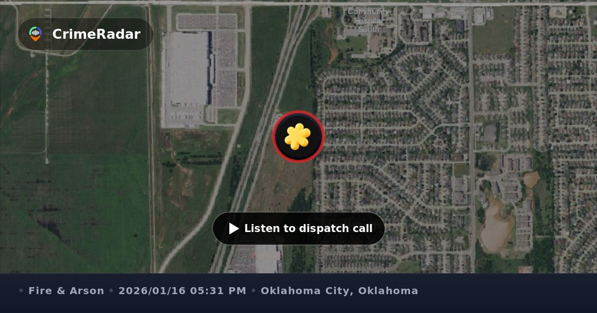 Automatic fire alarm near Southwest 104th St, Oklahoma City OK | CrimeRadar