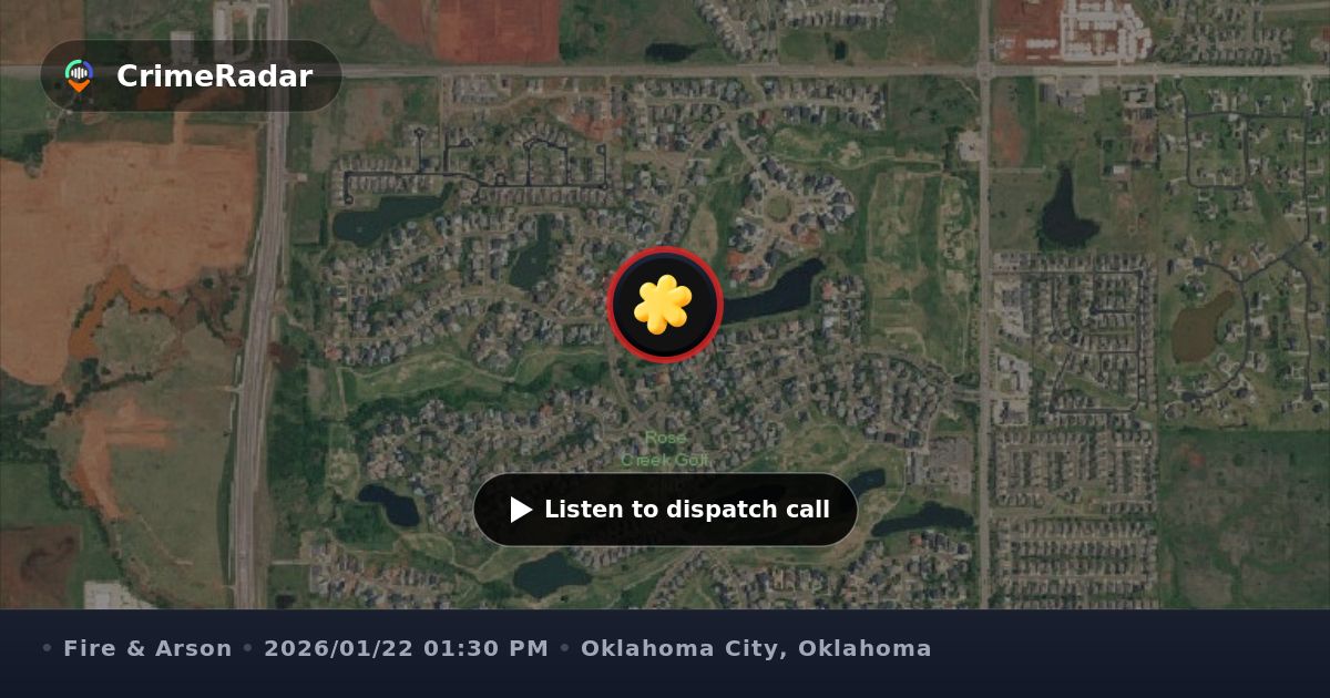 Fire crews handle possible grass fire near Rainwater Trail, Oklahoma ...