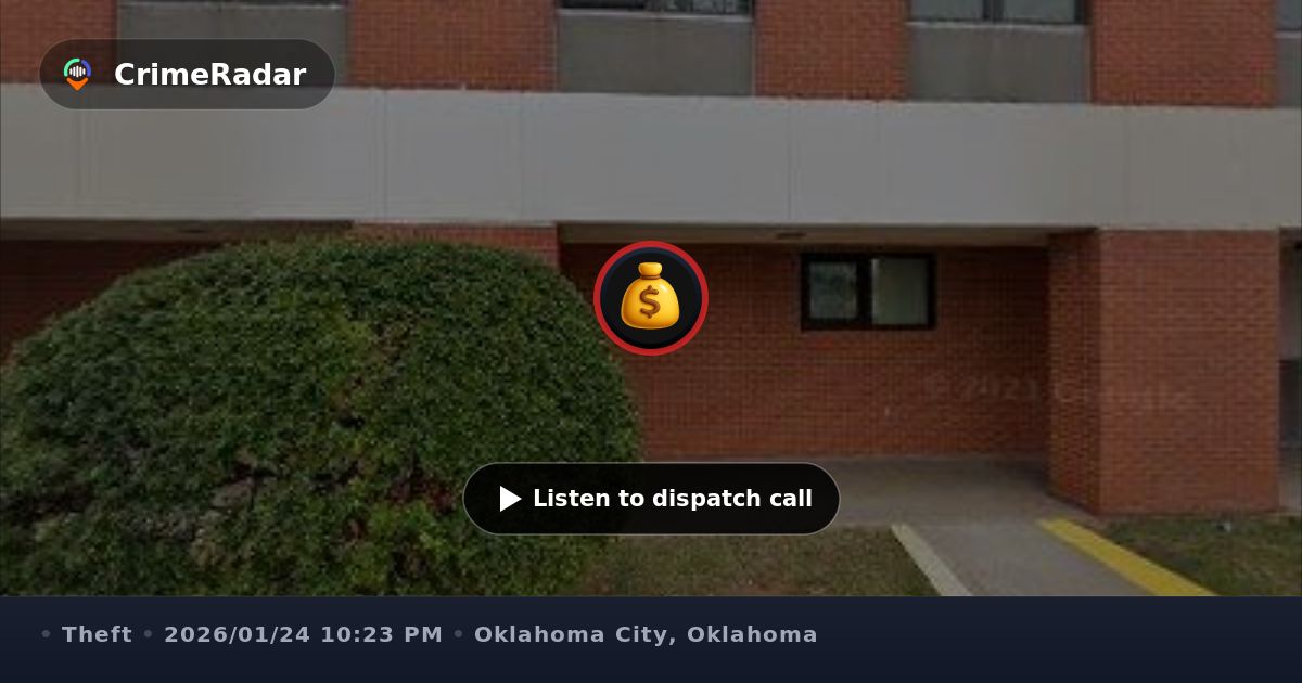 Possible larceny reported near South Shartel Ave, Oklahoma City OK ...
