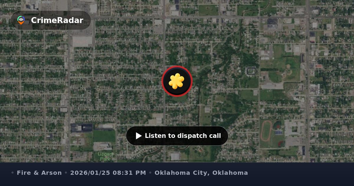 Engine checks appliance near South Walker Avenue, Oklahoma City OK ...