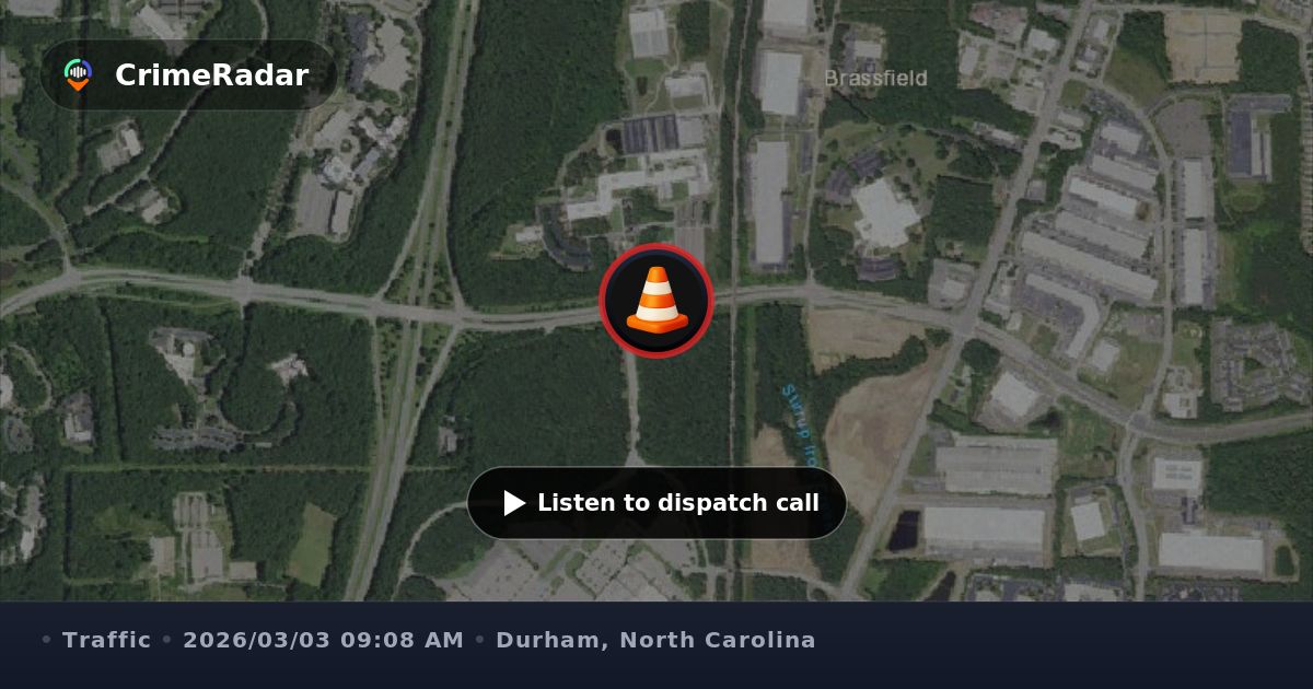 Vehicle crash reported on TW Alexander Drive, Durham NC | CrimeRadar