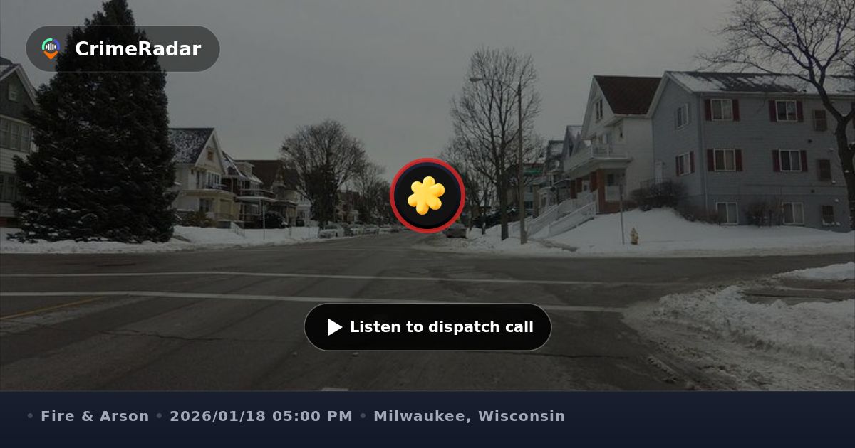 Fire crews respond to apartment fire on North Oakland Ave, Milwaukee WI ...