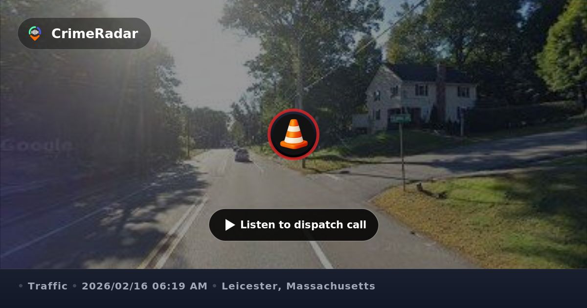 Traffic light malfunction at Main Street intersection, Leicester MA ...