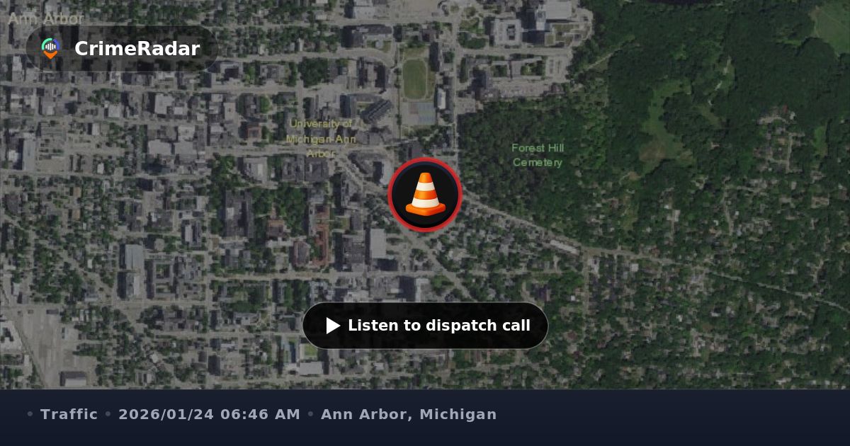 Vehicle experiences mechanical issue near Washtenaw Ave, Ann Arbor MI ...