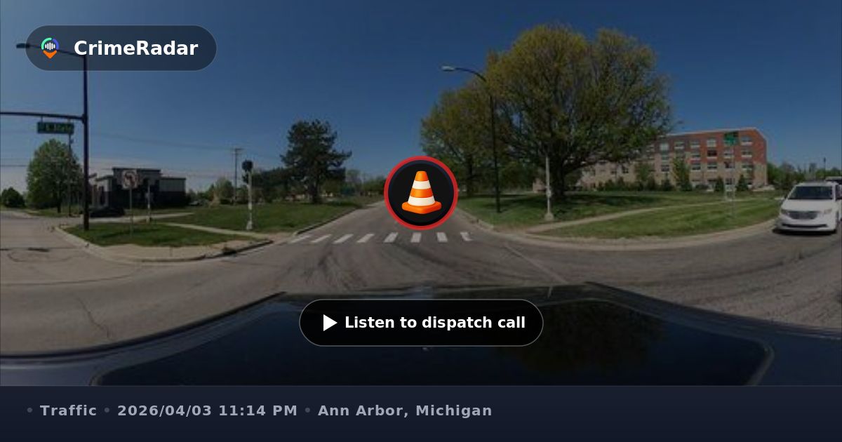 Unoccupied silver SUV with crash damage found, Ann Arbor MI | CrimeRadar