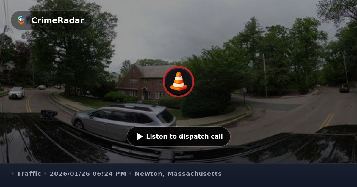 Possible hit-and-run near Chestnut St, Newton MA | CrimeRadar