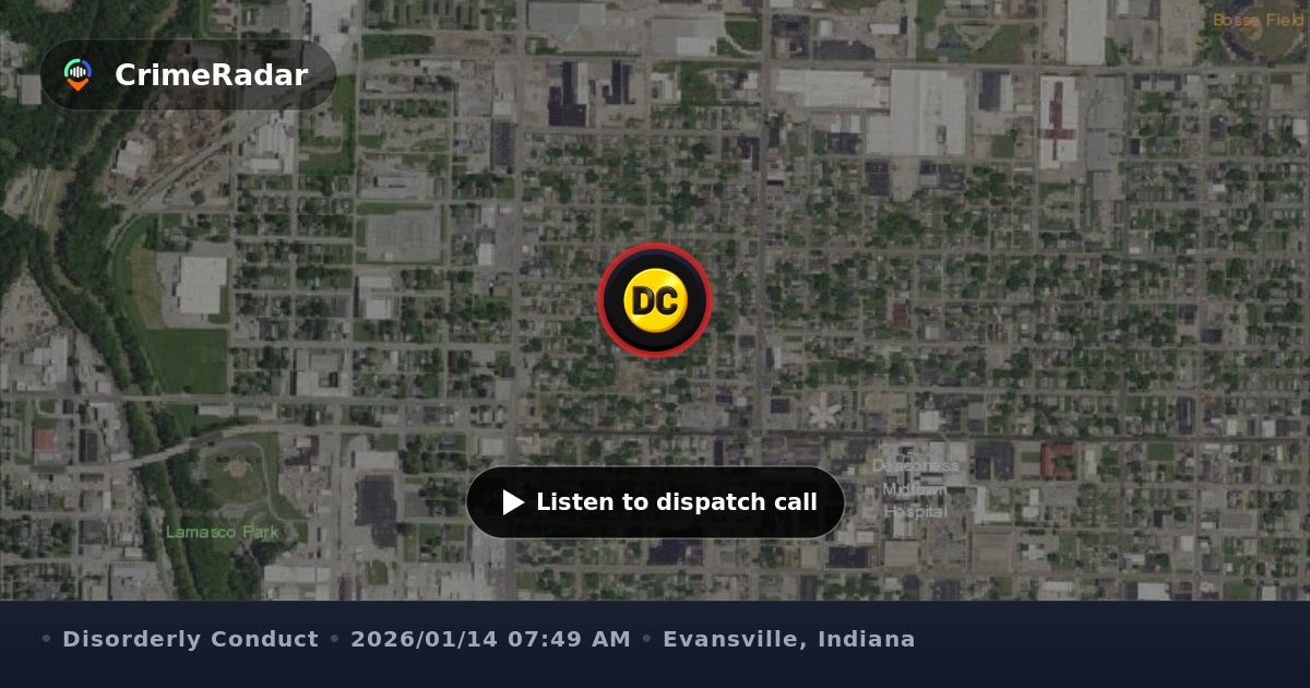 Possible disturbance at St. Anthony’s Church, Evansville IN | CrimeRadar