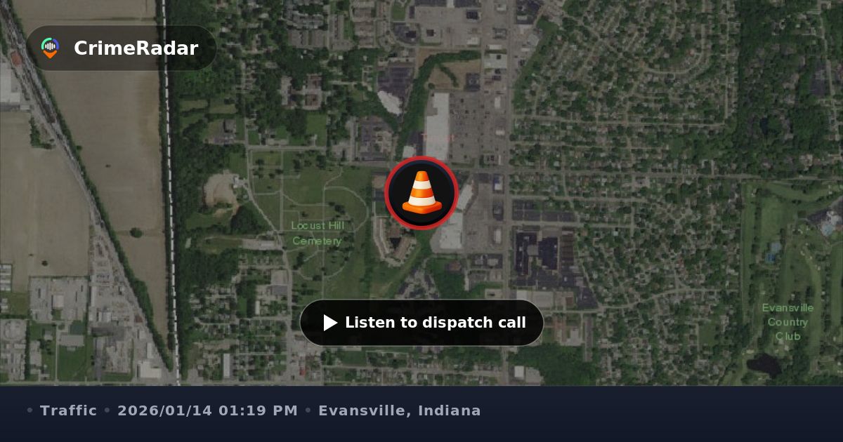 Minor collision near Ivy Tech campus, Evansville IN | CrimeRadar