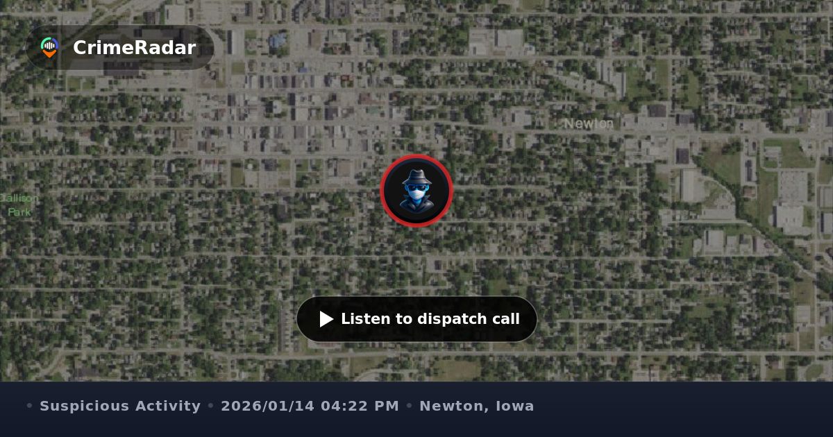 Deputies check on suspicious vehicle near Eighth St South, Newton IA ...