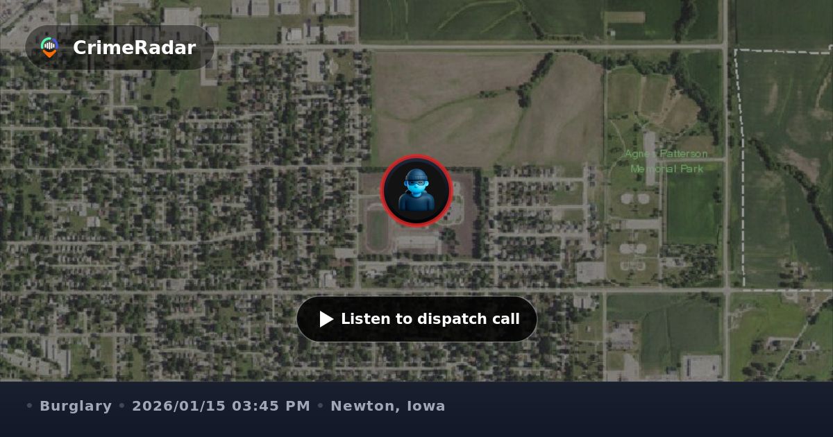 Burglar alarms trigger at bank on First Avenue East, Newton IA | CrimeRadar