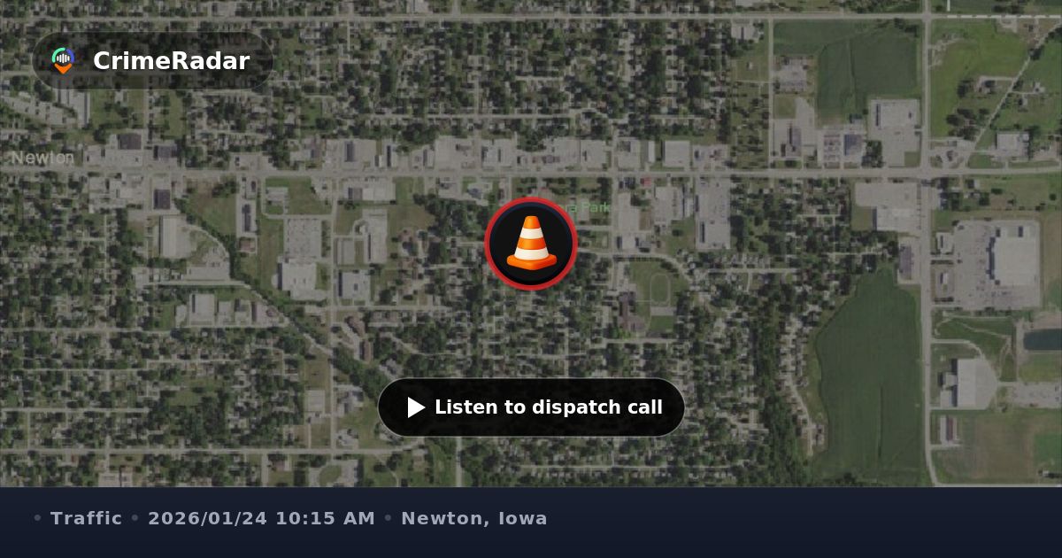 Possible hit-and-run at apartment complex in Newton, Newton IA | CrimeRadar