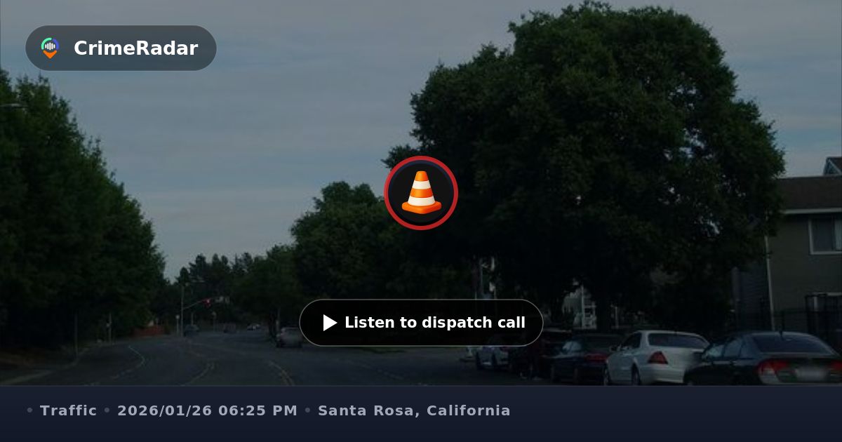 Disabled vehicle blocks off-ramp near Dutton Ave, Santa Rosa CA ...