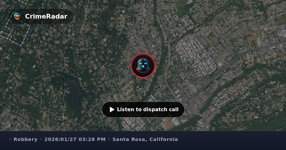 Possible robbery near gas station on Highway 12, Santa Rosa CA | CrimeRadar