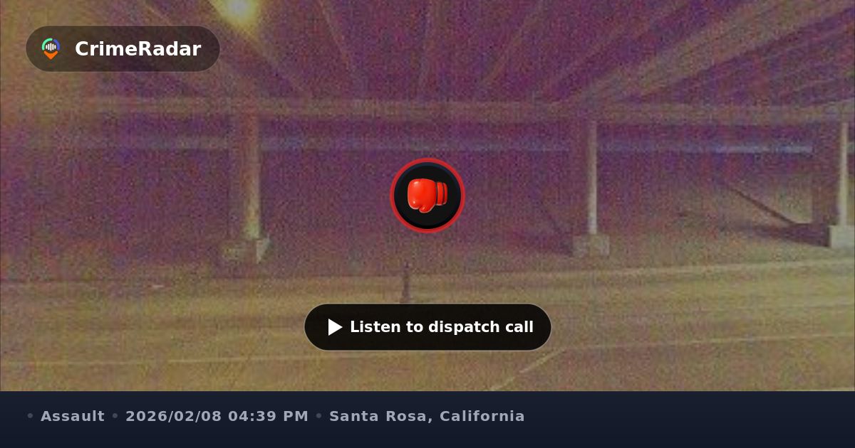 Altercation reported in plaza parking lot, Santa Rosa CA | CrimeRadar