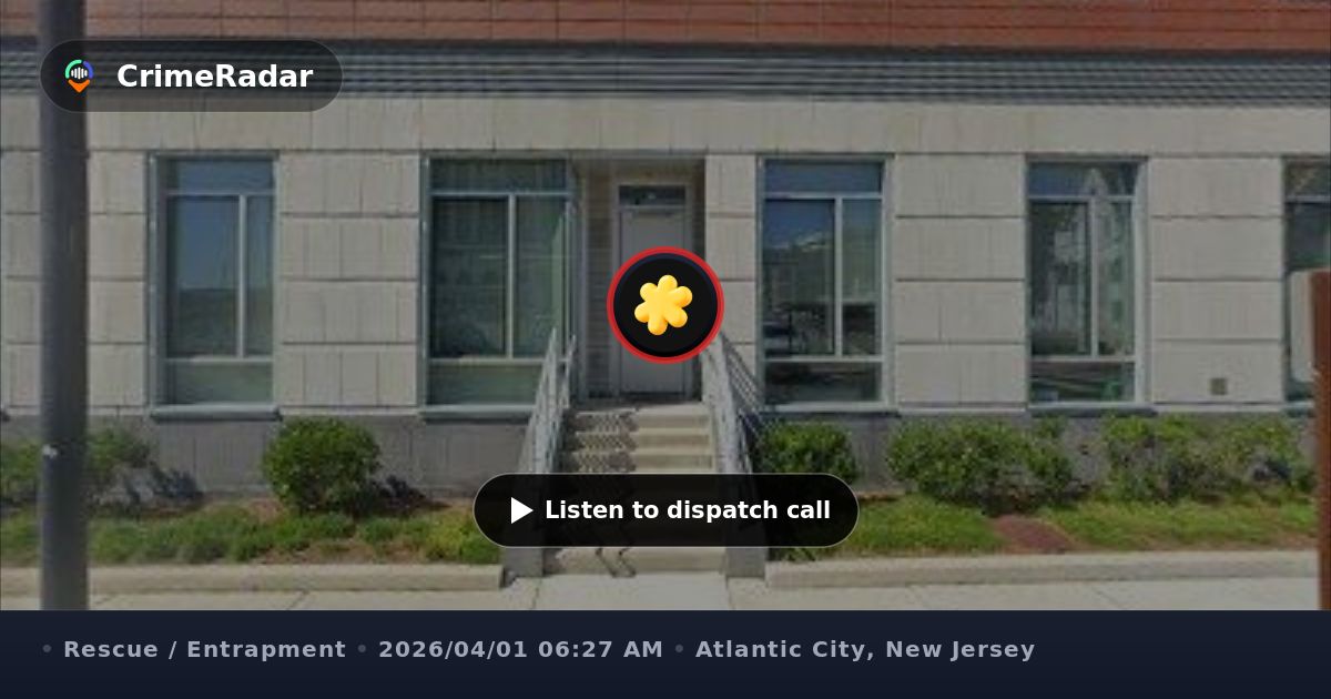 Person stuck in elevator at university building, Atlantic City NJ ...