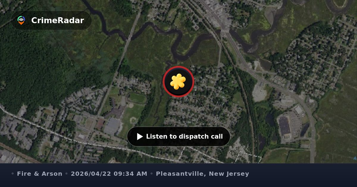 Firefighters respond to fire on North Main Street, Pleasantville NJ ...