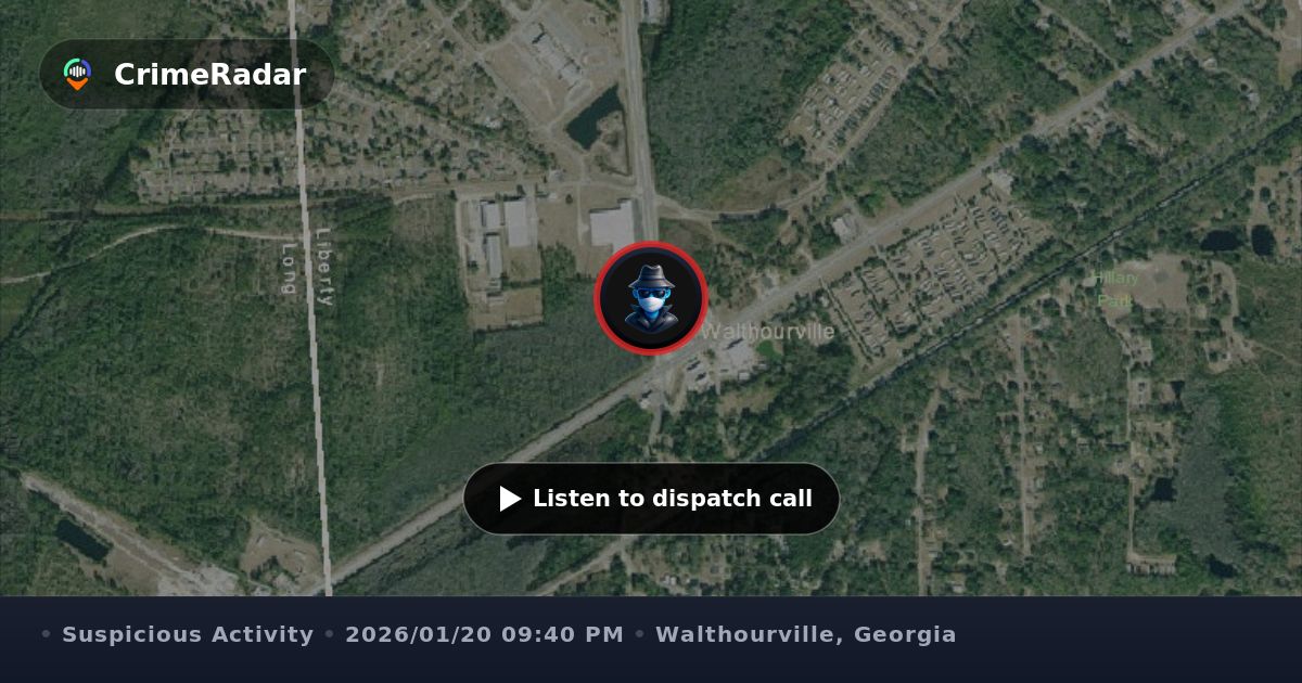 Deputies check unoccupied vehicle near gas station, Walthourville GA ...