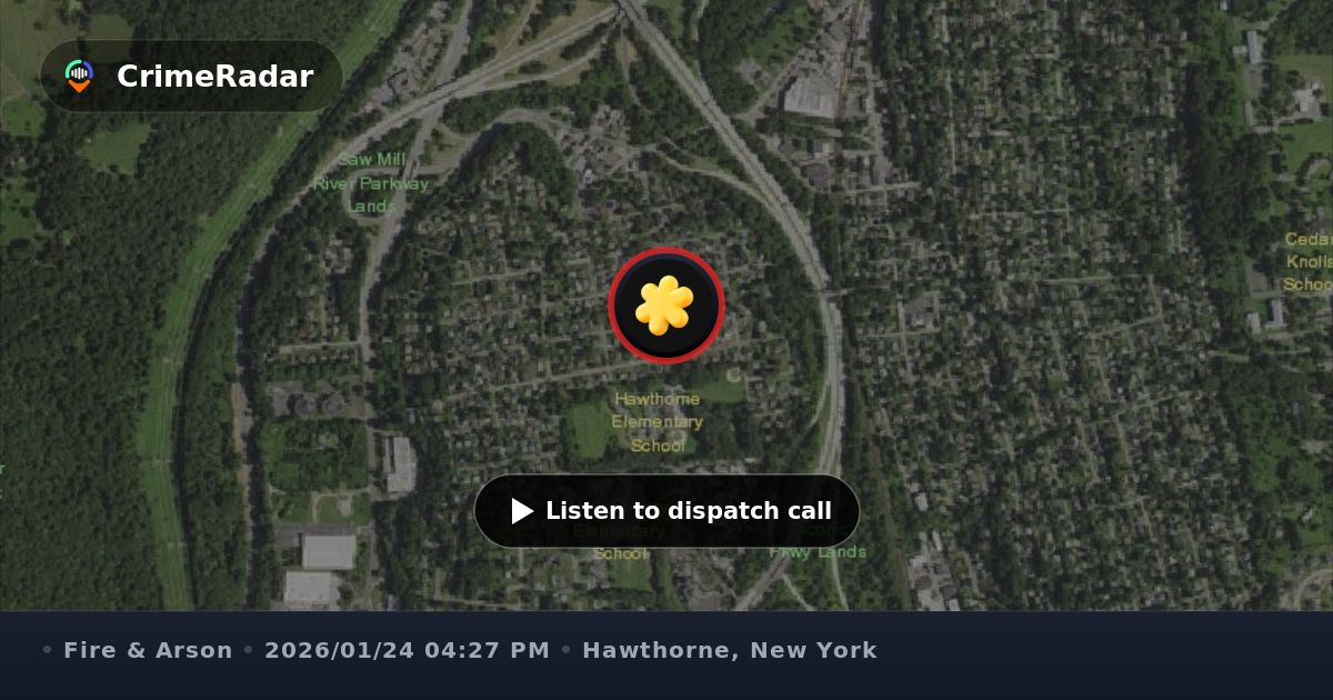 Possible gas leak inside Hawthorne home, Hawthorne NY | CrimeRadar