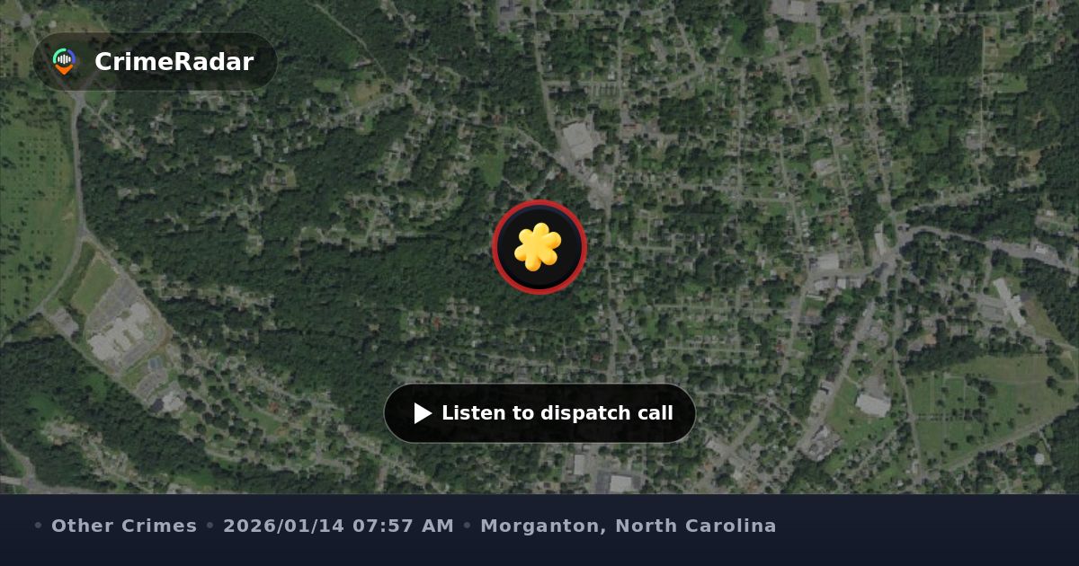 Deputies conduct civil process near Union St, Morganton NC | CrimeRadar