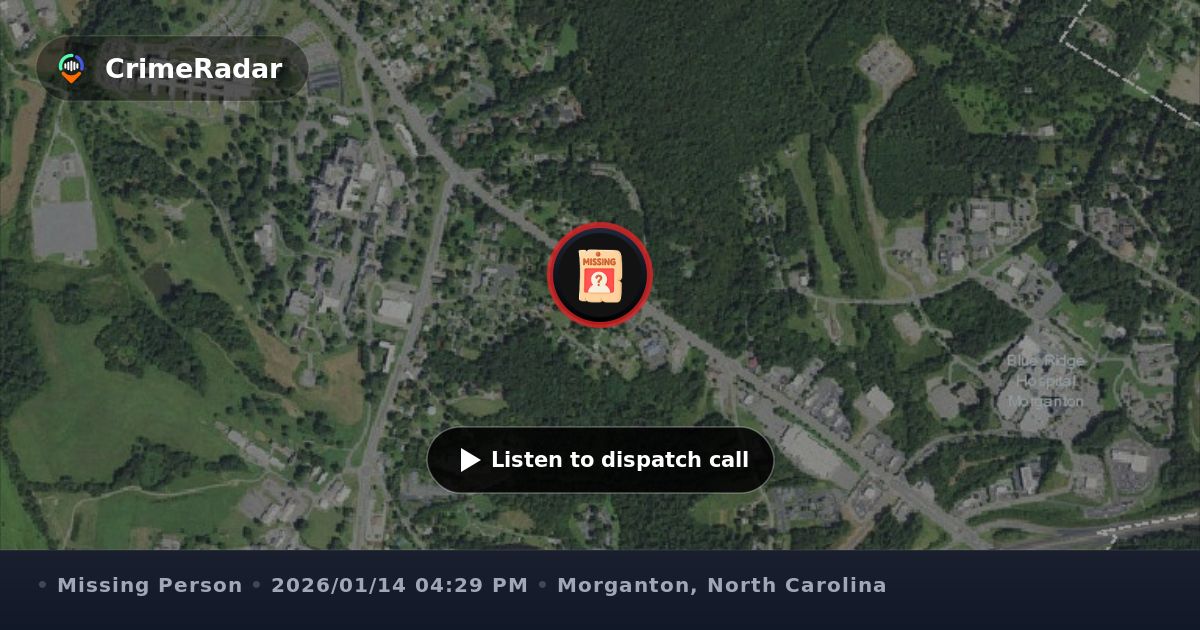 Possible missing person near Old NC 18 in Morganton, Morganton NC ...
