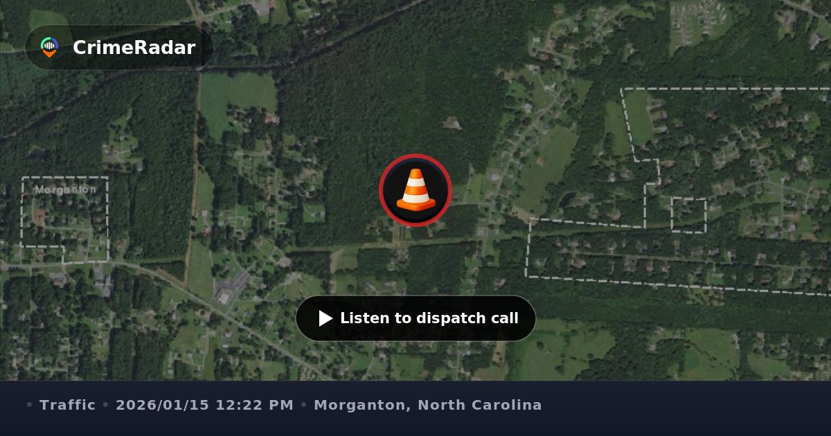 Two vehicles involved in collision near local library, Morganton NC ...