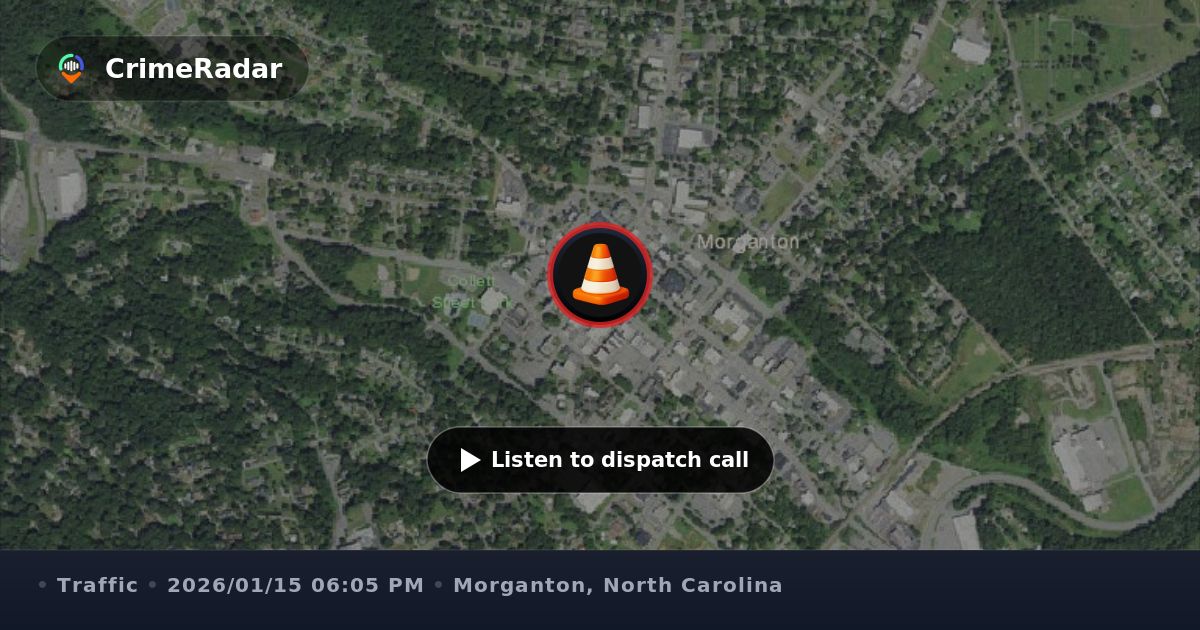 Traffic stop near West Union and North King, Morganton NC | CrimeRadar